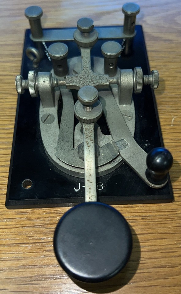 J-38 Military Telegraph Key Keyer Morse Code WWII Signal Corps Nice ...