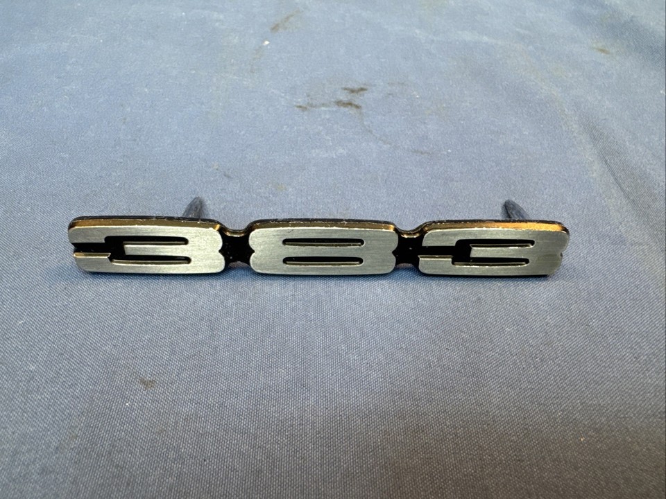 NOS Mopar 383 Emblem 1969 Road Runner 1969-1970 Coronet Super Bee Hood ...