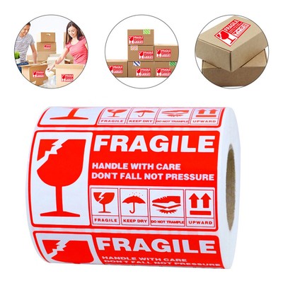 300pcs Shipping Fragile Labels Shipping Warning Stickers Shipping Label ...