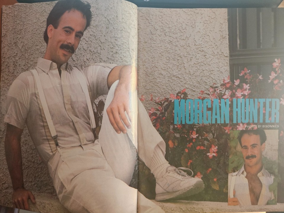 Advocate Men Jan 1987, Handsome Models From 80s, Gay VINTAGE Magazine ...