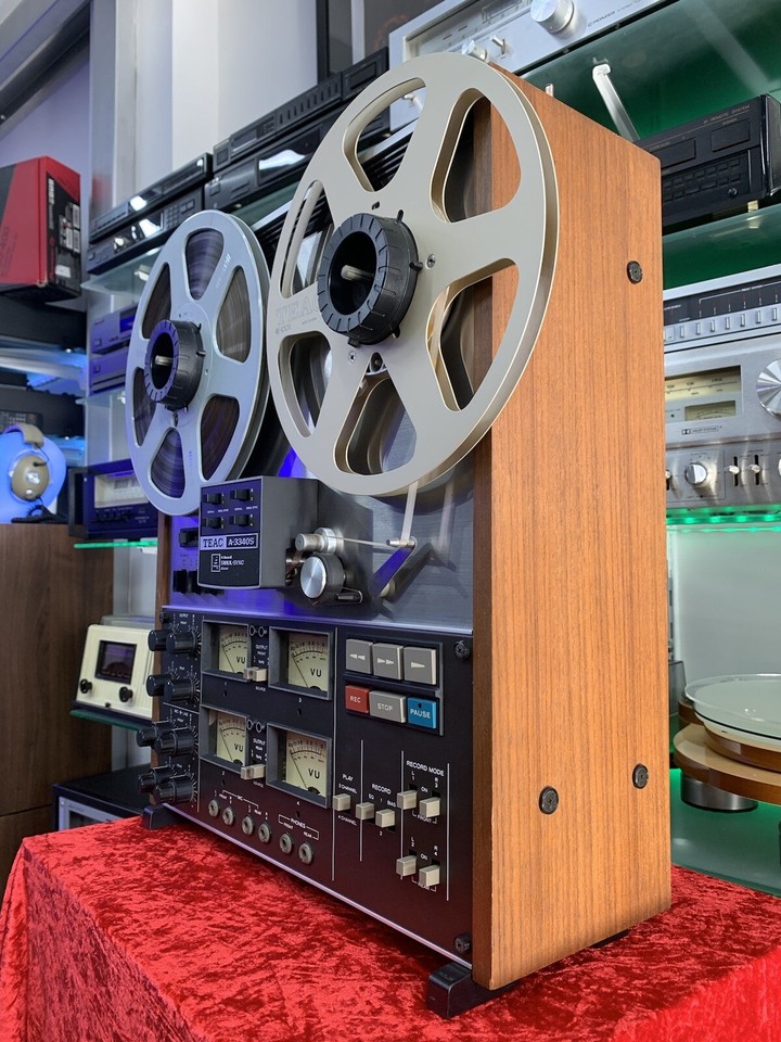 TEAC A-3340S 4 Channel Simul-Sync Reel to Reel 10" Tape Vintage WORK ...