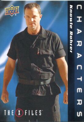 X Files UFOs & Aliens Characters Chase Card C-2 Knowle Rohrer | eBay