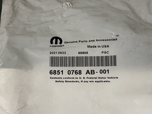 Mopar OEM NOS 68510768AB Fuel Pump Relay Wiring Kit | eBay