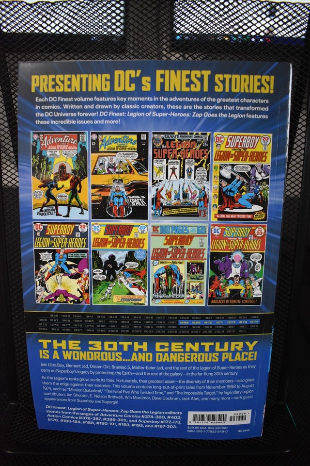 DC Finest Legion of Super-Heroes Zap Goes the Legion DC Deluxe TPB ...