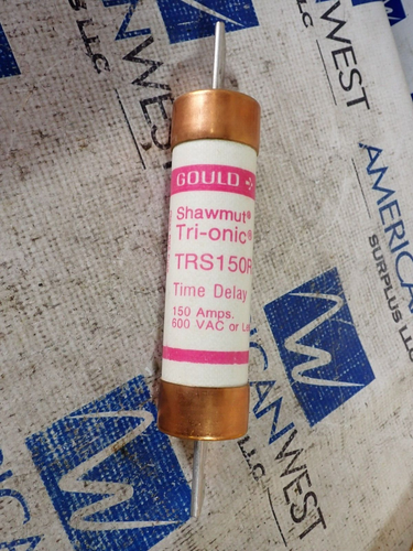 Gould Shawmut TRS150R Tri-onic 150A 600VAC Dual Element Time Delay RK5 ...