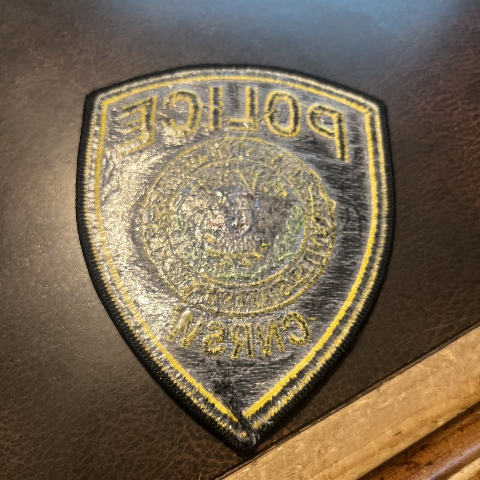 Vintage Obsolete Police/ Sheriff Office Dept. Patch DOD CNRSW | eBay