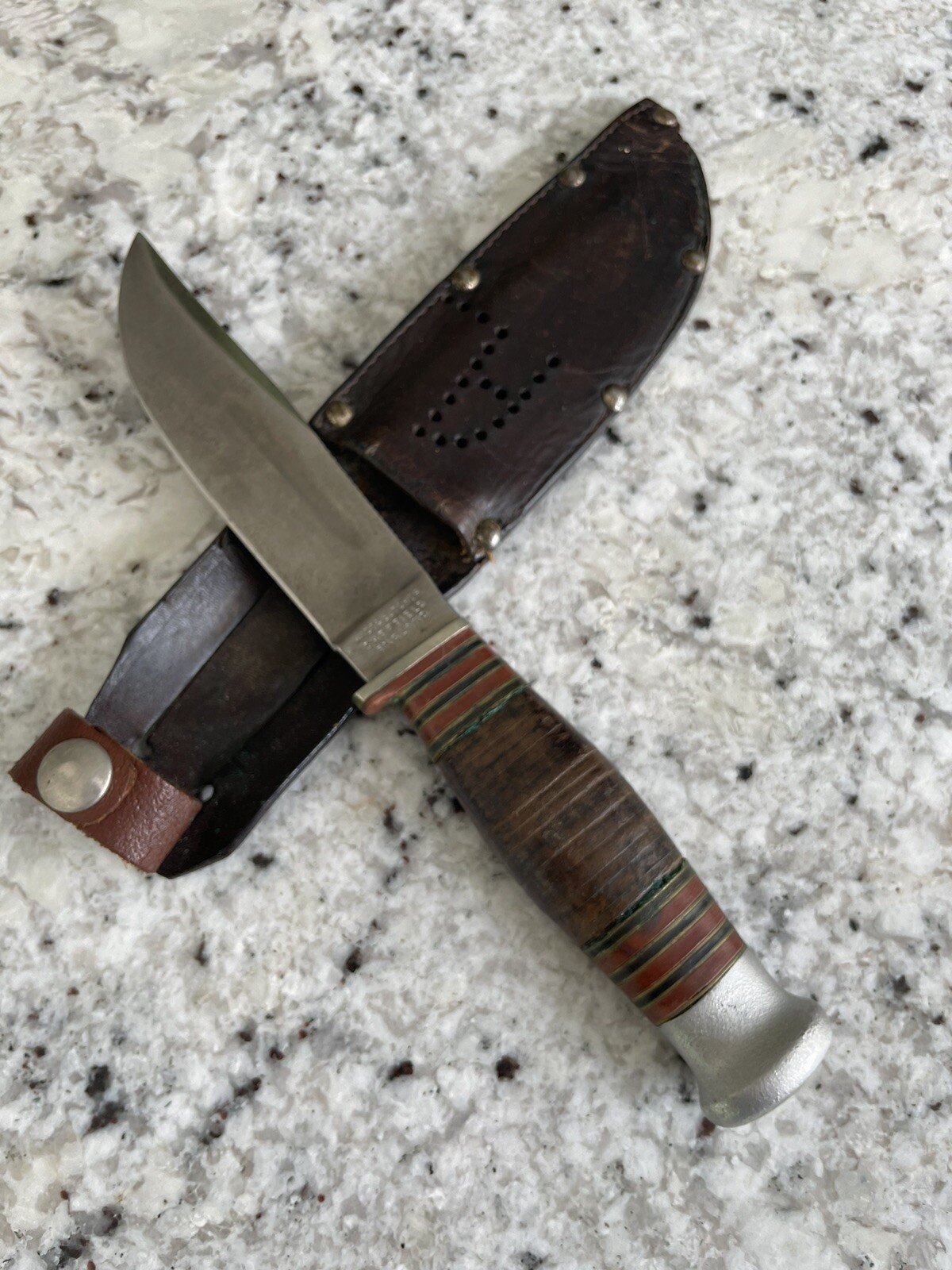 Vintage Original Wade & Butcher Sheffield England Hunting Knife W ...