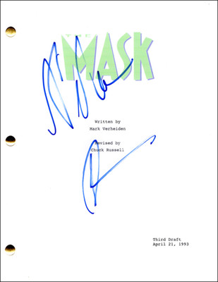 Peter Greene Signed Autograph The Mask Movie Script Screenplay - Dorian ...