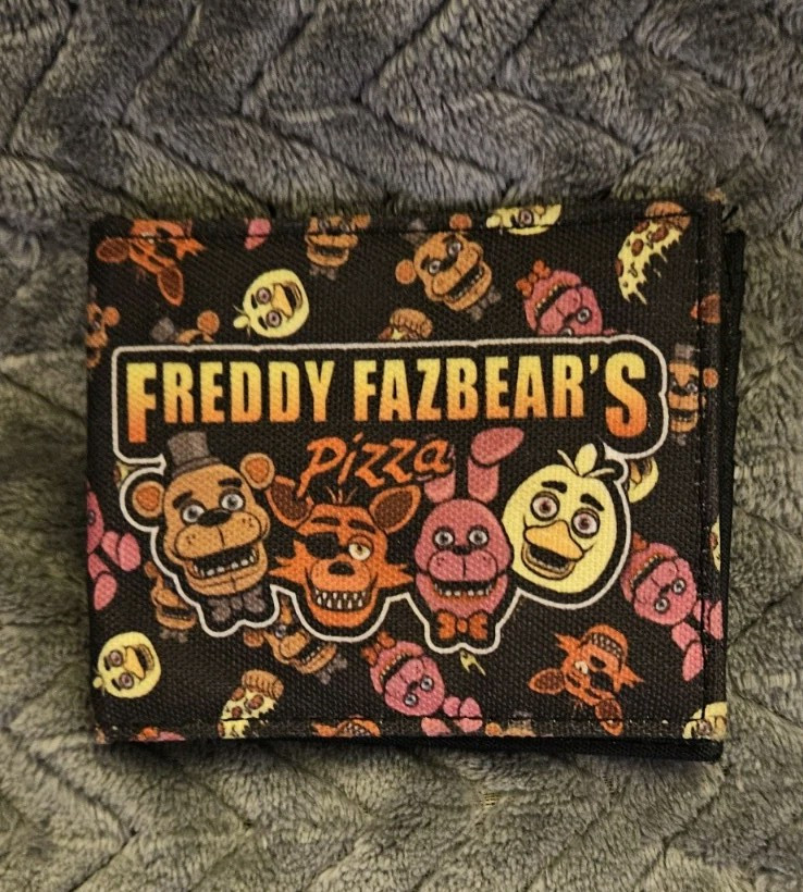 Five Nights FNAF Freddy Fazbear's Pizza Wallet Bi-fol… - Gem