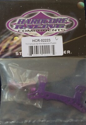 Hardcore Racing RC TC3 Shock Tower Front Titanium Purple HCR-02223 | eBay
