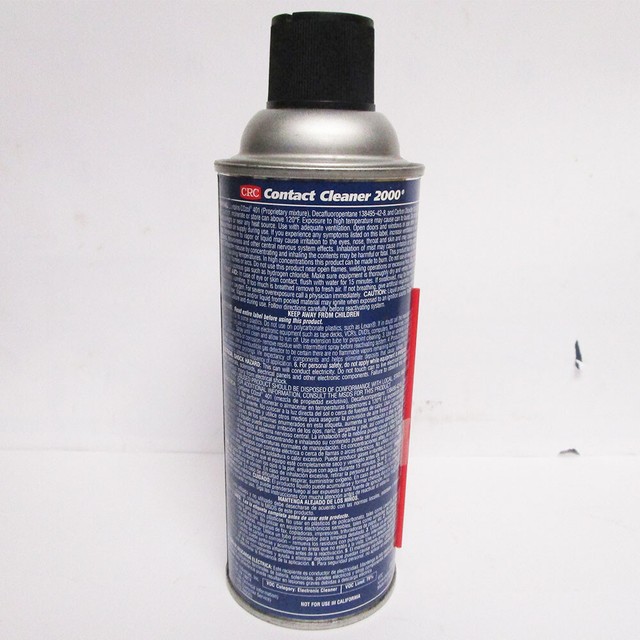 CRC 02140 Contact Cleaner 2000 Precision 13oz Aerosol Spray Can for ...