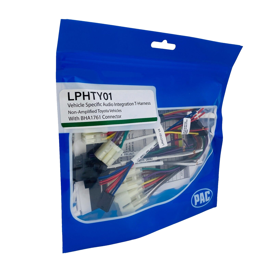 LPHTY01 Amplifier Integration T-Harness for 1986-2021 Non-Amplified ...