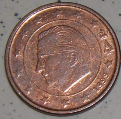 🔥1999 5 Euro Cent Belgium Prince Albert Coin - GOOD CIRCULATED | eBay
