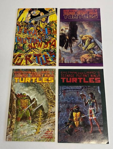 Teenage Mutant Ninja Turtles #34, 36, 37, 44 (1984 Mirage) comics lot ...