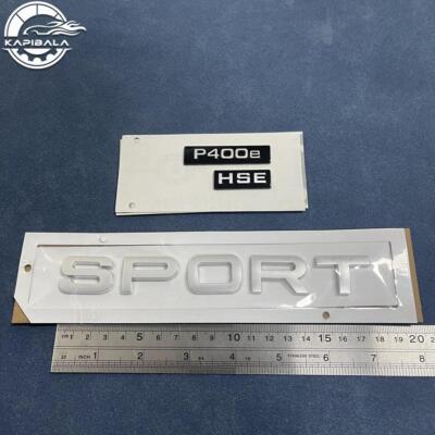 3pcs Sport P400e HSE Emblem Rear Trunk Tailgate Badge Sticker Replace ...