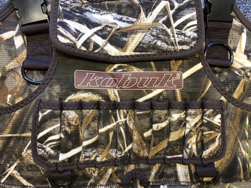 New 5mm Kobuk Max-5 Camo Neoprene Fishing/ Hunting Wader Lug Size 11R ...