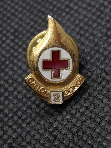 Vintage Red Cross 2 Gallon Blood Donor Lapel Pin | eBay