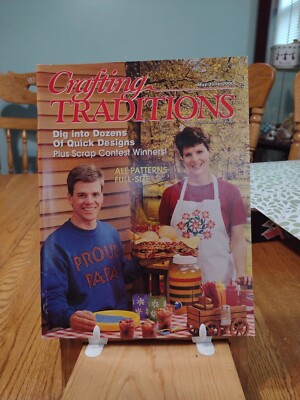 Crafting Traditions Magazine May/June 2000 ALL PATTERNS FULL SIZE. AQ4 ...