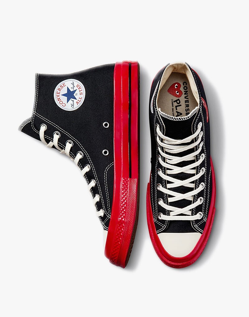 Sepatu Converse Merah Hitam