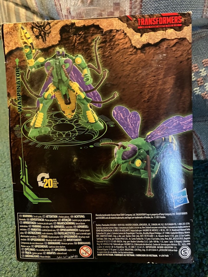 Hasbro Transformers War for Cybertron Waspinator Action Figure ...