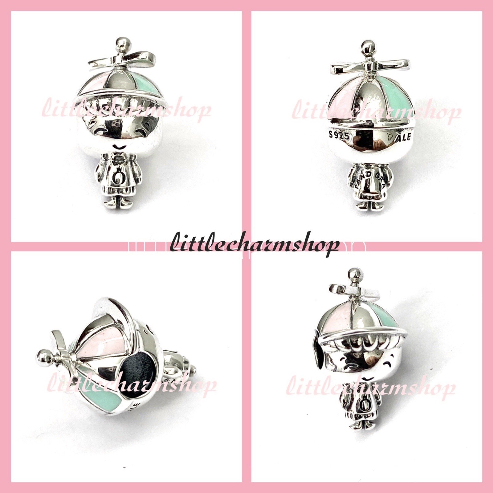 NEW Authentic Genuine PANDORA Sterling Silver Little Boy Charm ...