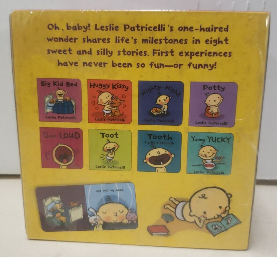 LESLIE PATRICELLI'S LITTLE LIBRARY 8 board book Set 9781536218794| eBay