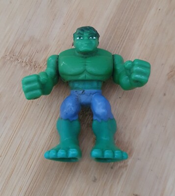 PLAYSKOOL Marvel Super Hero Squad The Hulk With Spring Action Figure ...