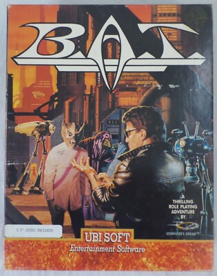 B.A.T. Ubisoft BAT RPG, IBM PC 3.5 Disk | eBay