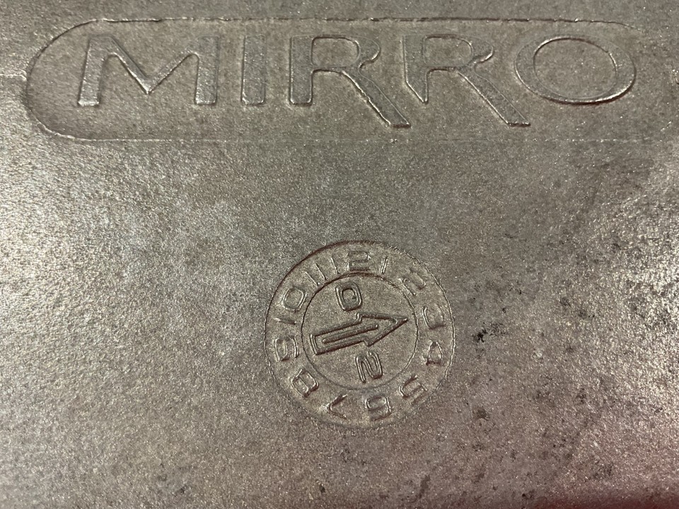 Vintage MIRRO 12" Cast Aluminum 6 QT Stock Pot w Lid Caldero Dutch Oven ...