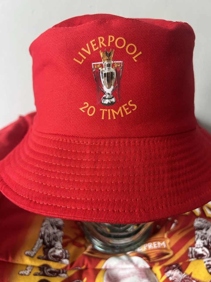 Red Liverpool Bucket Hat 2025 champions | eBay UK