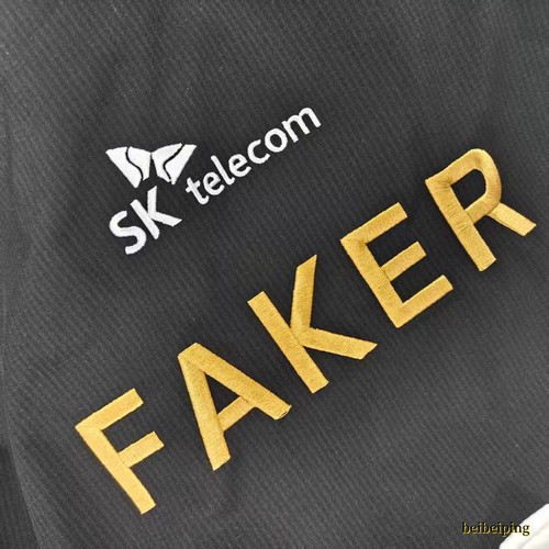 2025 T1 Team World Championship Black Jacket Faker Five Star ...