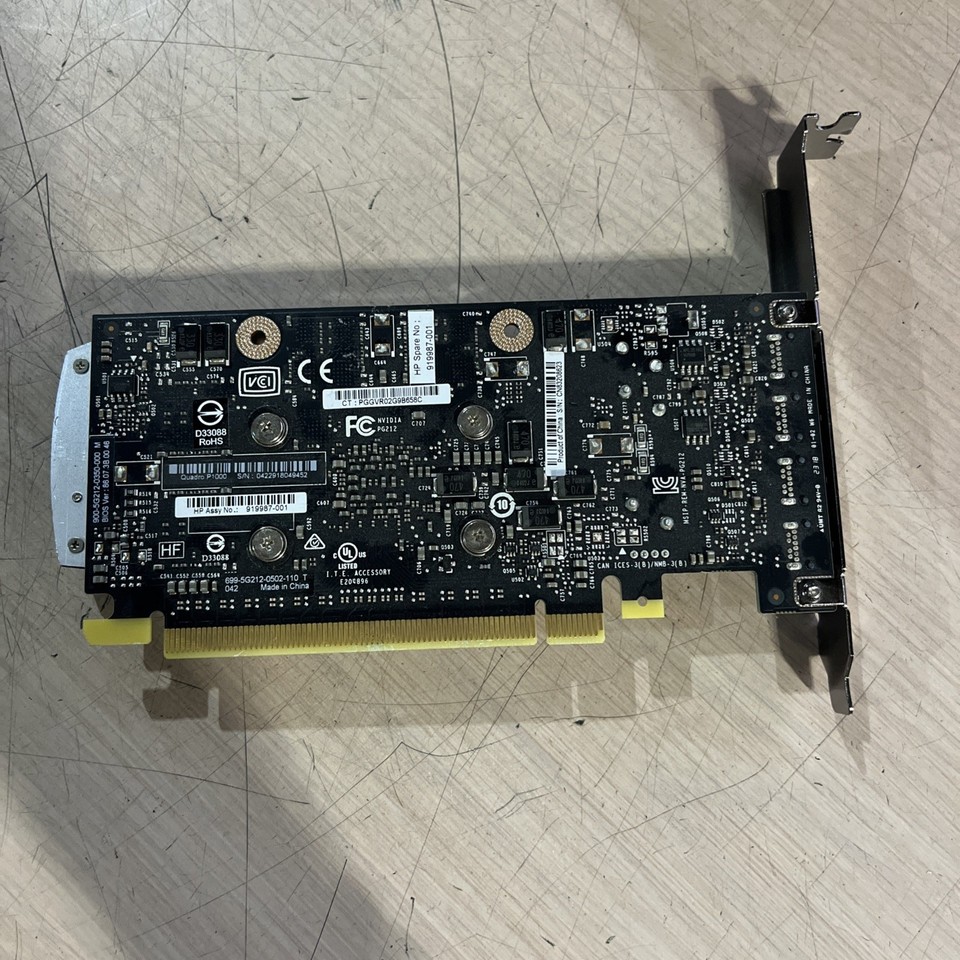 NVIDIA QUADRO P1000 CARD | eBay