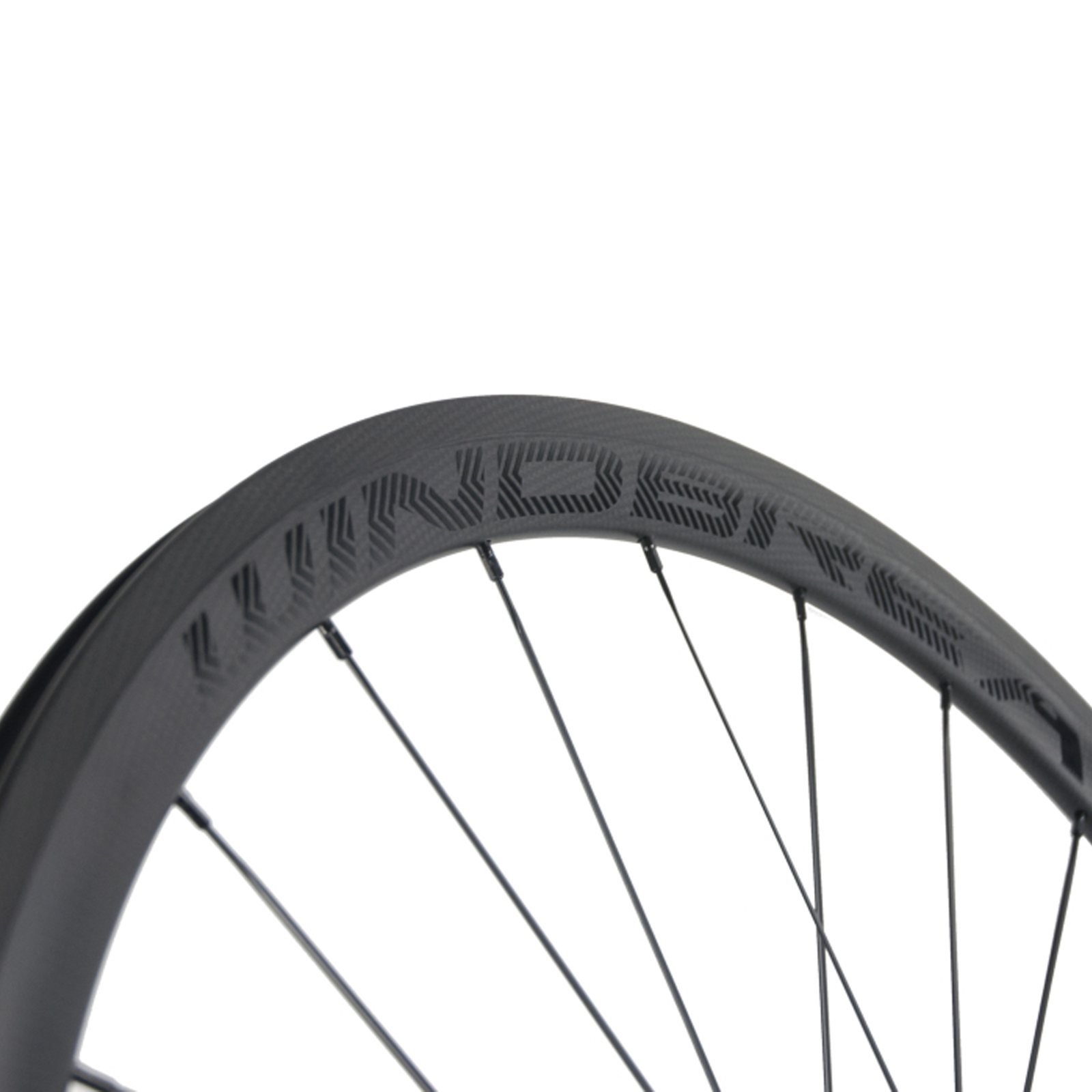 38mm Clincher Carbon Wheels WINDBREAK Carbon Road Bike Wheelset 271 Hub ...