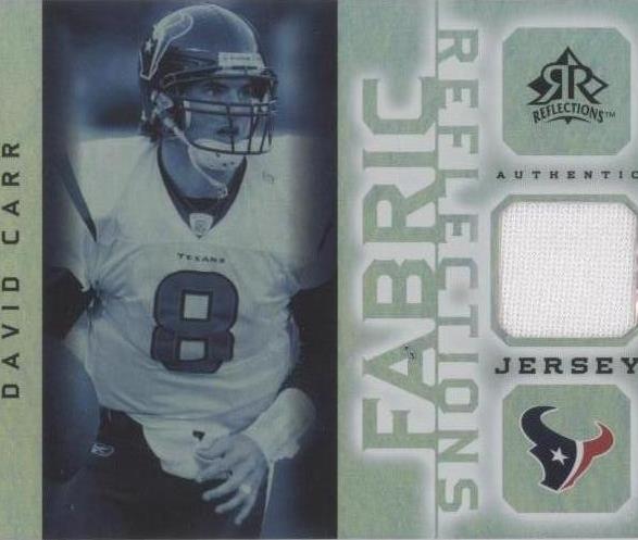 2005 Upper Deck Reflections - Fabric Reflections David Carr #FR-DC (MEM) for sale online | eBay