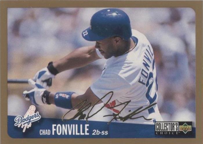 1996 Upper Deck Collector's Choice - Chad Fonville #181 Gold Foil ...