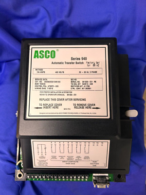 Asco 940 Metron, Firetrol, Joslyn fire pump controls, transfer control ...