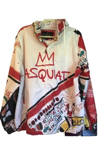 New Jean-Michel Basquiat Men's ‘Red’ x Members Only Windbreaker Jacket ...