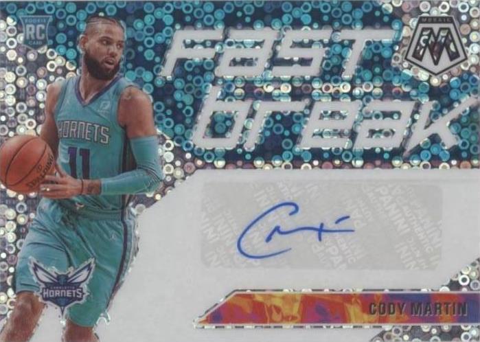 2019-20 Panini Mosaic - Fast Break Autographs Cody Martin #FB-CMT (AU ...