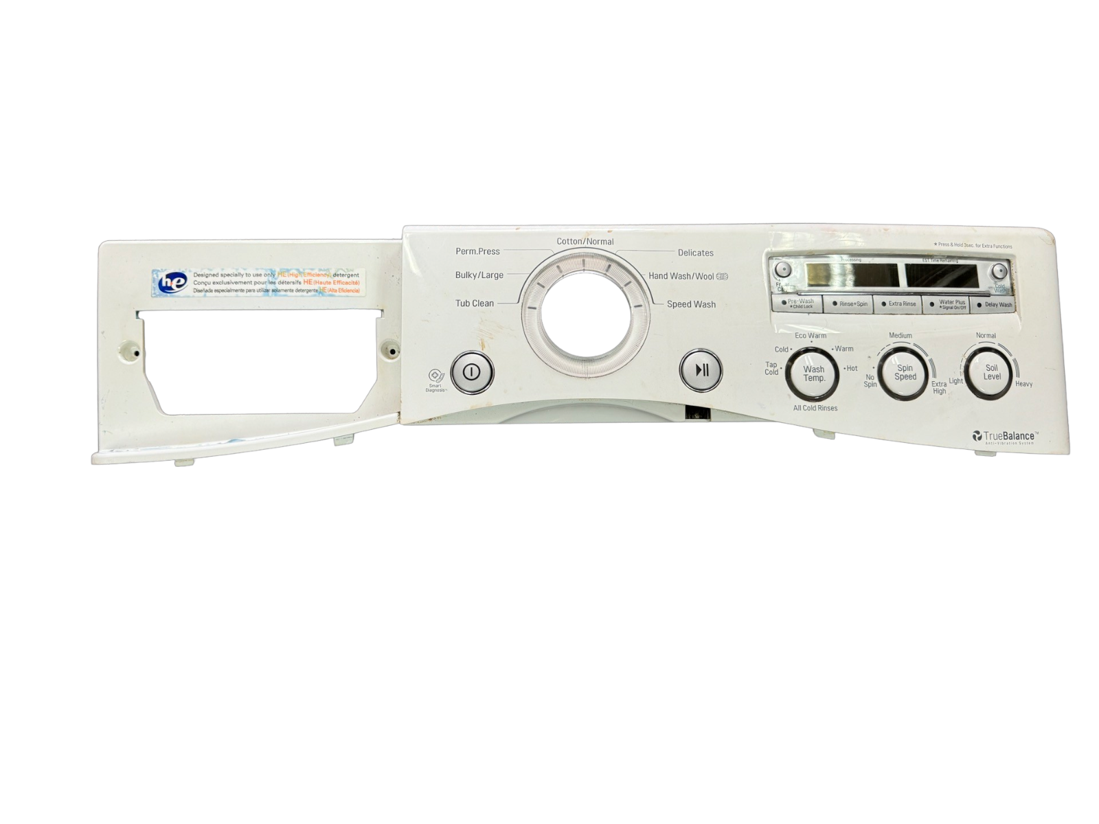 LG Washer Control Panel ( NO BOARDS JUST PANEL ) AGL32761659 | eBay