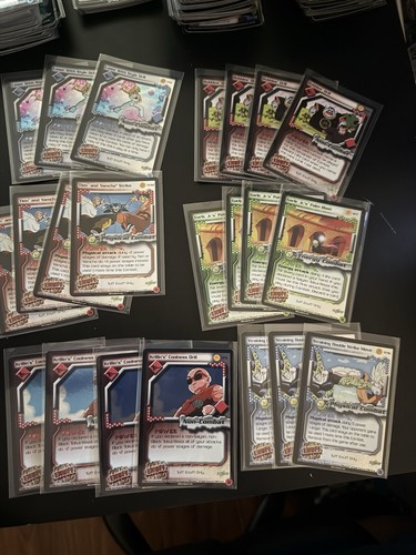 Dragon Ball Z Tuff Enuff Complete Collection X 3 Score TCG | eBay