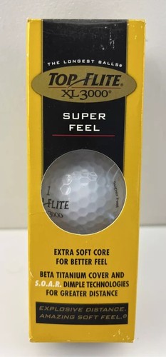 Top Flight XL 3000 Extra Soft Core Golf Balls S.O.A.R. Technology For ...