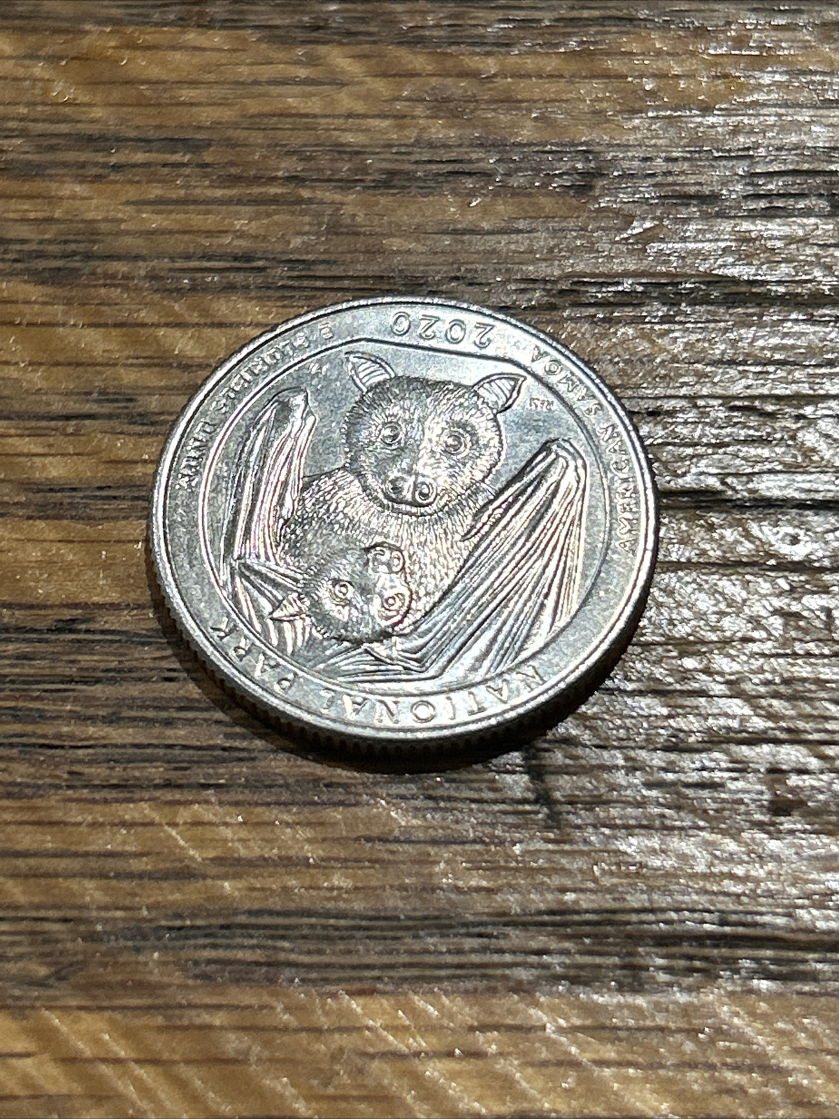 2020 P American Samoa National Park Bat Corona Pandemic Quarter ...