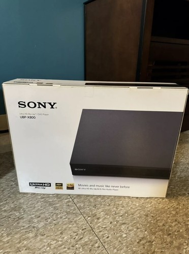 Sony UBP-X800/B 4K Ultra HD Blu-ray Disc Player | eBay