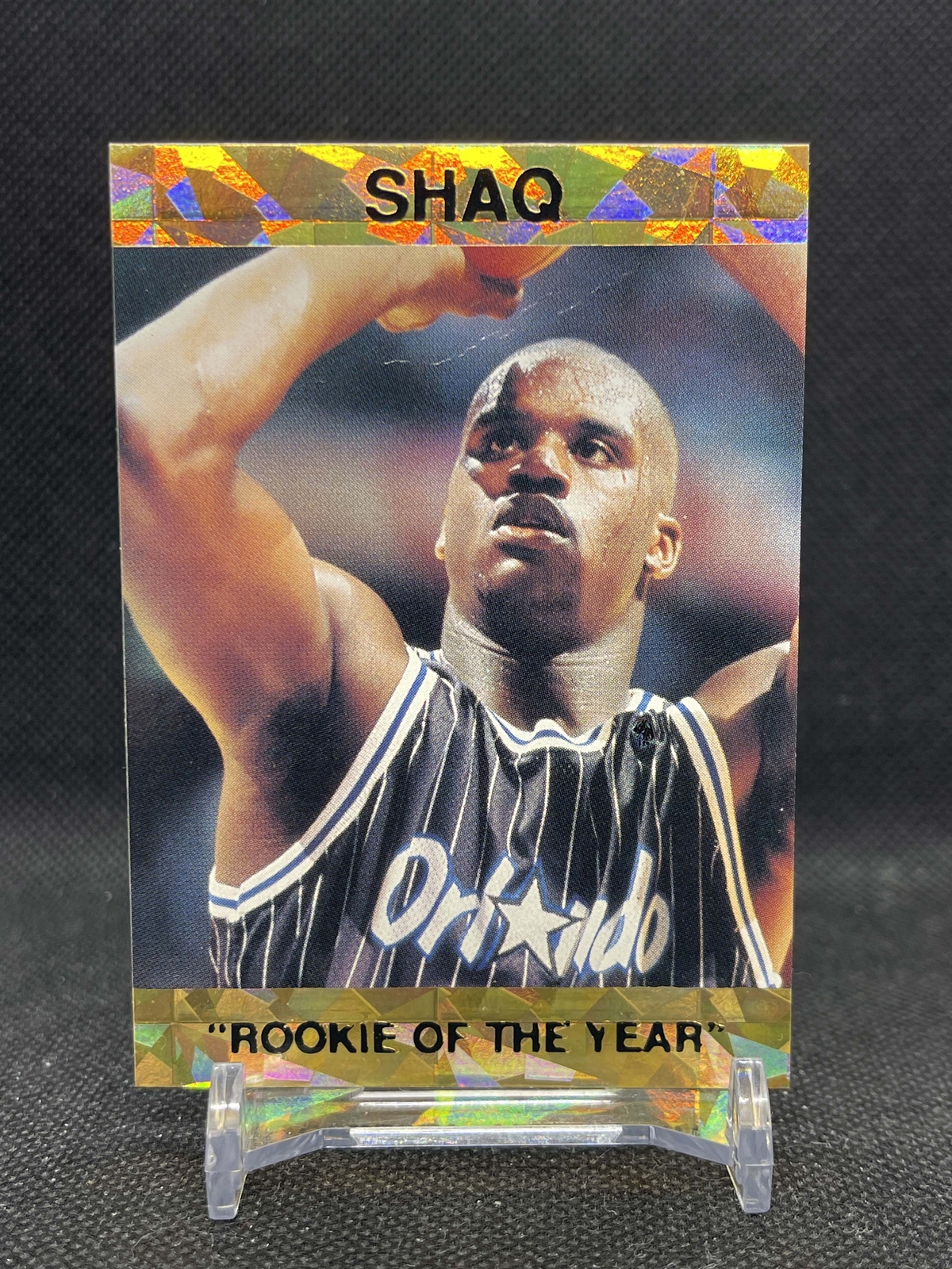 1993 Rookie Of The Year Limited Promo Card Shaquille O'Neal RC | eBay