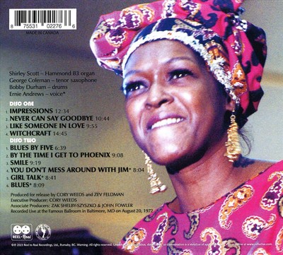 SHIRLEY SCOTT QUEEN TALK: LIVE AT THE LEFT BANK NEW CD 875531022766| eBay