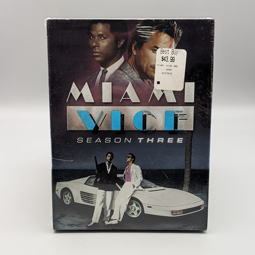 New Miami Vice Season 3 2007 5-Disc DVD Set Sealed | eBay