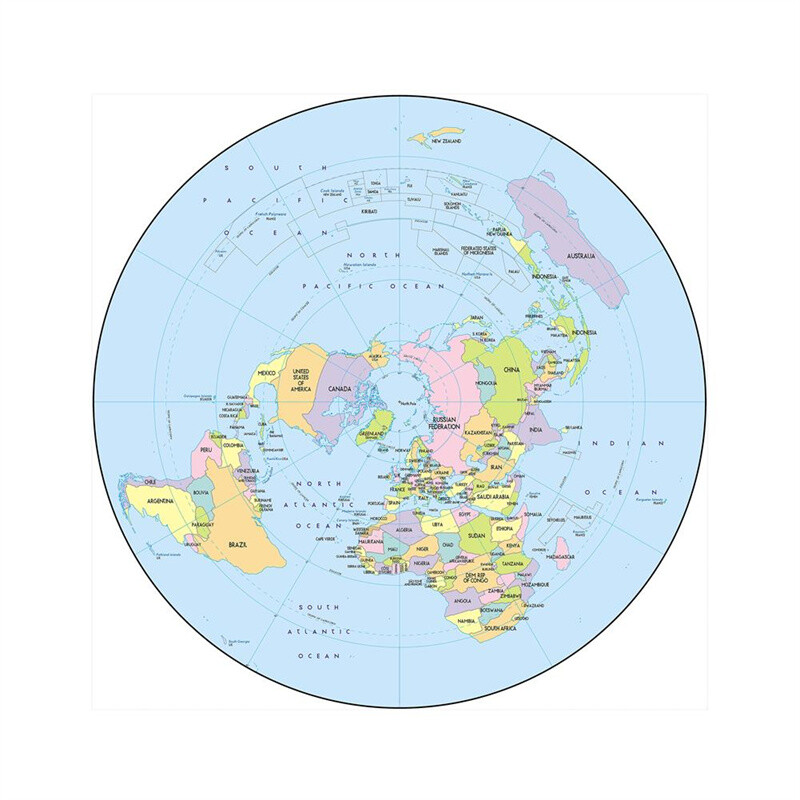 Northern Hemisphere Countries Map