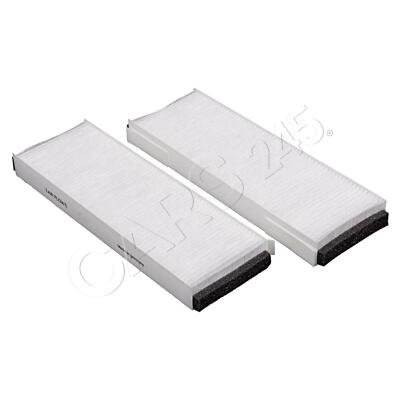 FEBI Filter Set Cabin Air Fits AUDI A6 Allroad Avant 4B 4F C5 4F0898438 ...
