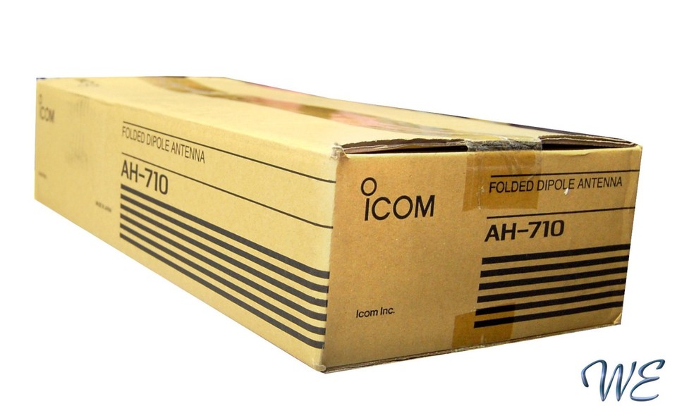NEW ICOM AH-710 1.9-30Mhz Folded Dipole Ant IC-718 IC-78 IC-7200 IC ...