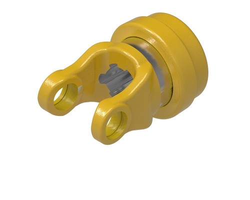 Weasler 1-3/8" 6 Spline Tractor Safety Slide Lock Yoke 2100/100 Series ...